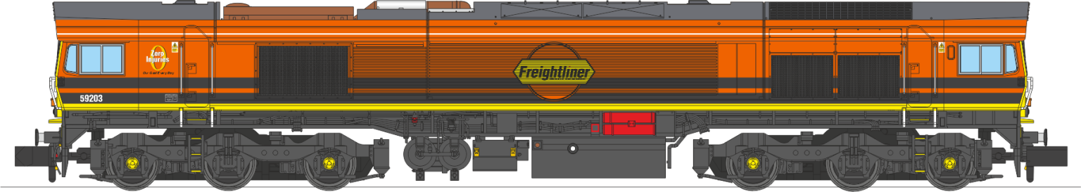 Revolution Trains RT-N59-FL-206DCC 59206 "John F Yeoman" In ...