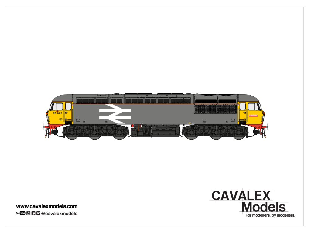 Cavalex Models CM56002S Class 56002 BR Original Railfreight Dcc Sound ...