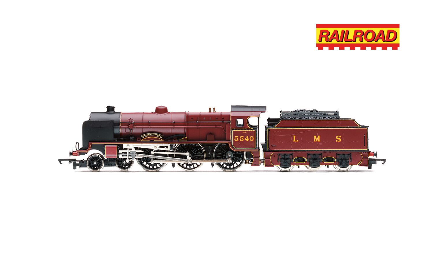 Hornby R30434 RailRoad: LMS - 5540 'Patriot Sir Robert Turnbull' (ERA 3 ...