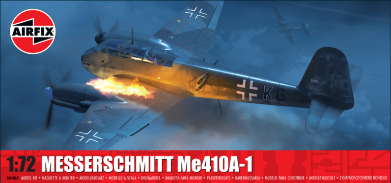 Airfix A04069 Messerschmitt Me410A-1 (1:72 Scale) - Colletts Models