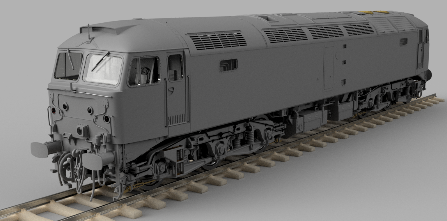 Cavalex Models CM-47770 Class 47 Rail Express Systems 'Reserved' No ...