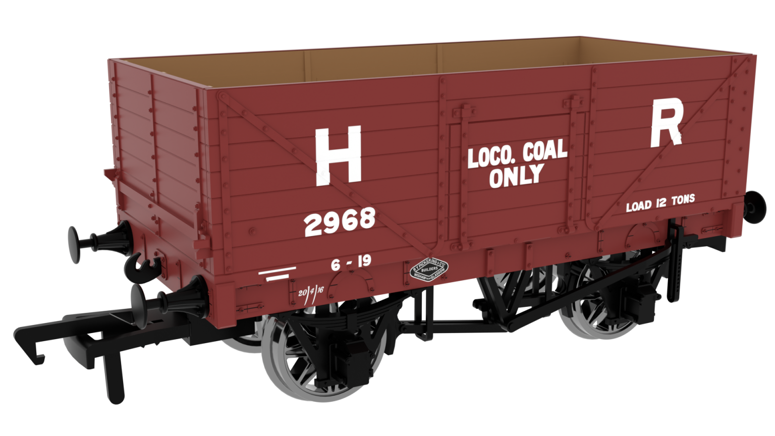 Rapido Trains 967263 Highland Railway Loco Coal (OO Gauge) - Colletts ...