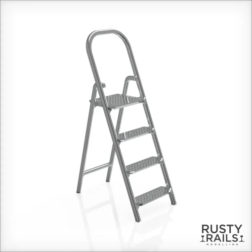 Rusty Rails Modelling RRM023 Step Ladders Pack of 4 (OO Gauge ...
